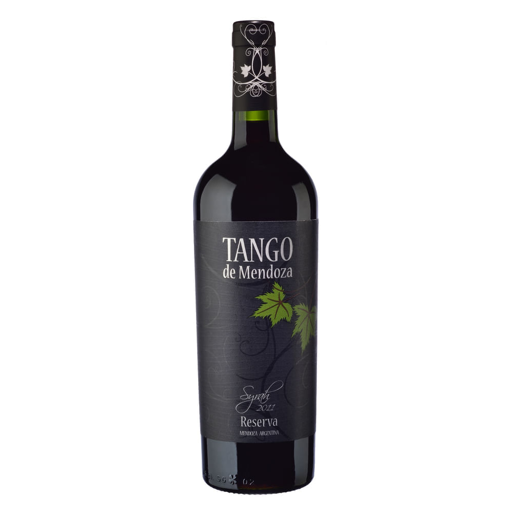 Vino Tinto Tango De Mendoza Syrah Rva 750 ml 21484 - Bodegas Alianza