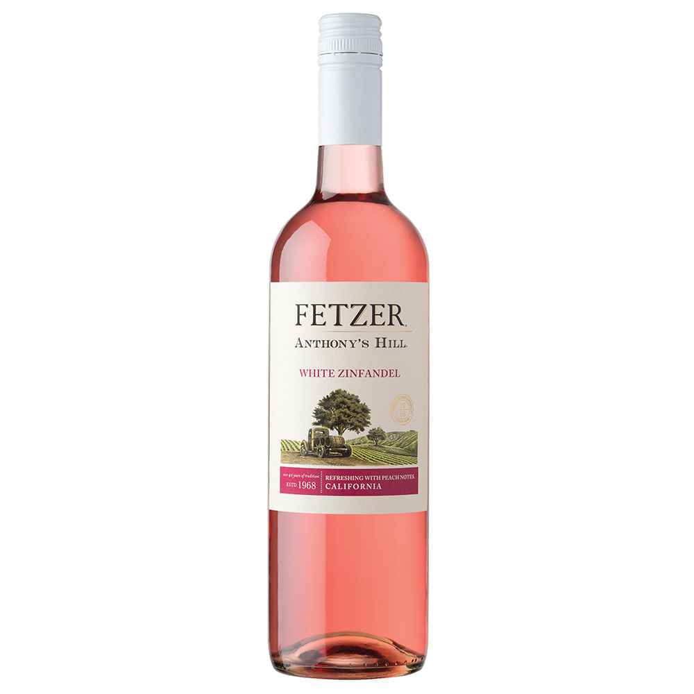 Vino Rosado Fetzer White Zinfandel 750 ml - Bodegas Alianza