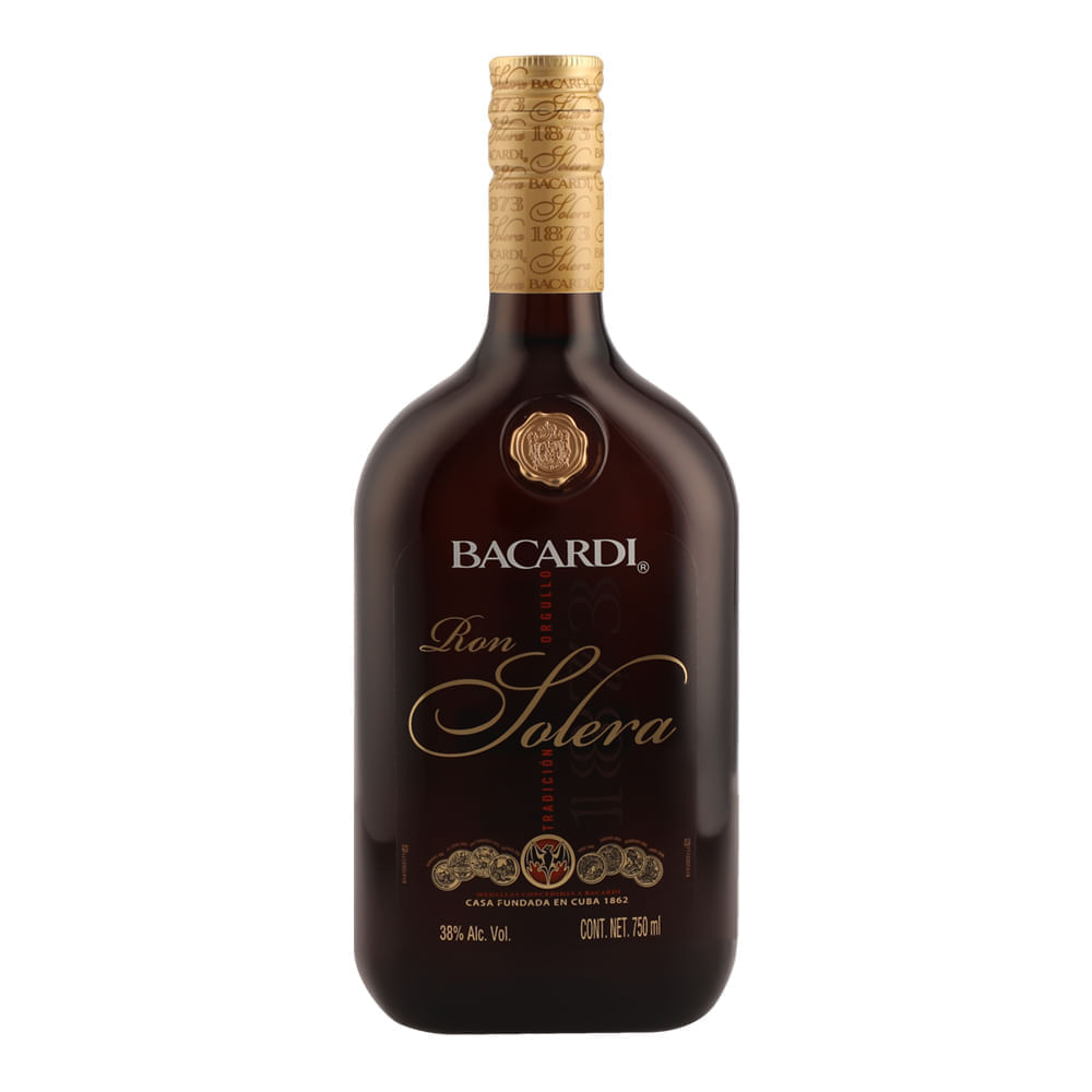 Ron Solera Bacardí Dorado 750 ml - Bodegas Alianza