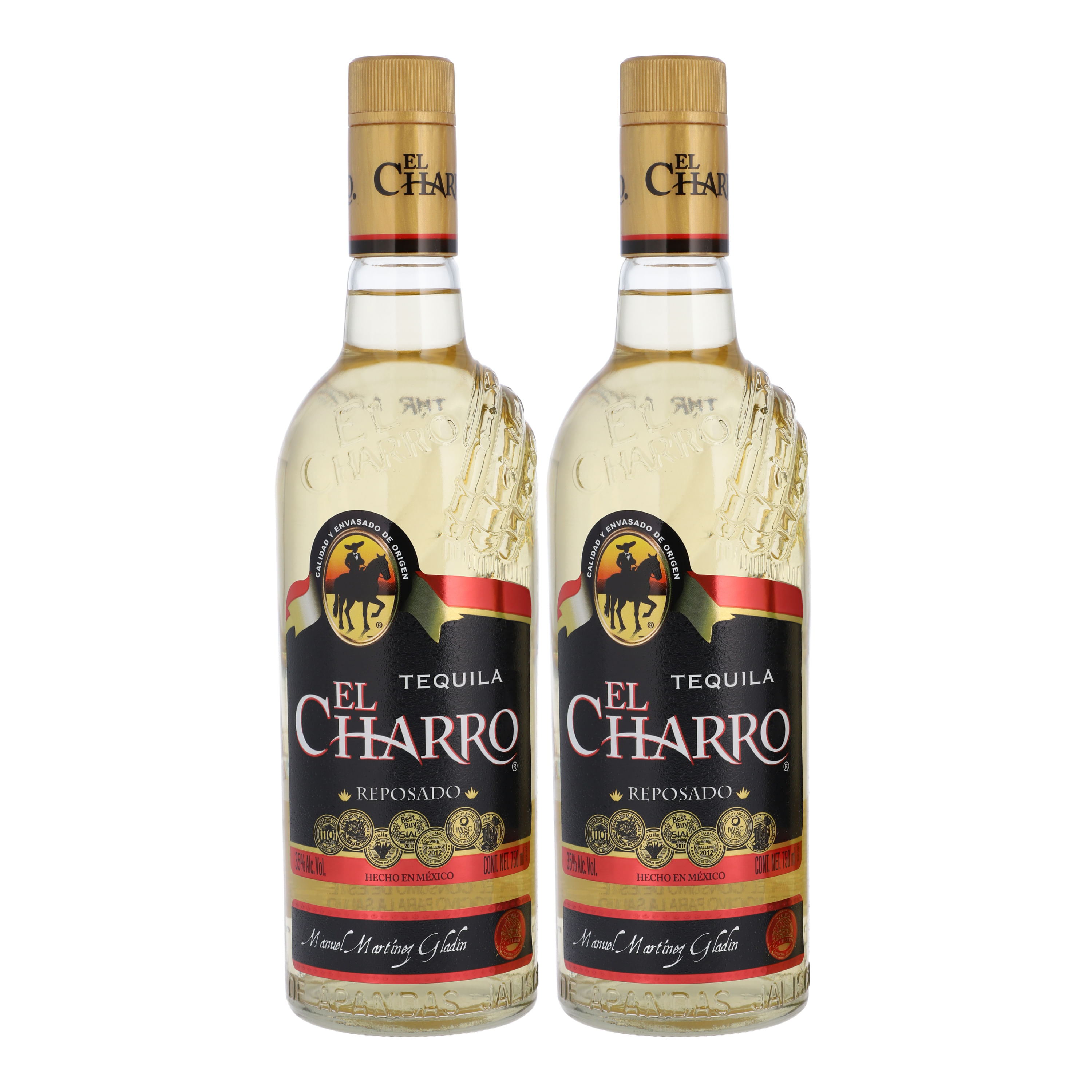 Tequila El Charro Rep.2 Bt 750 ml - Bodegas Alianza