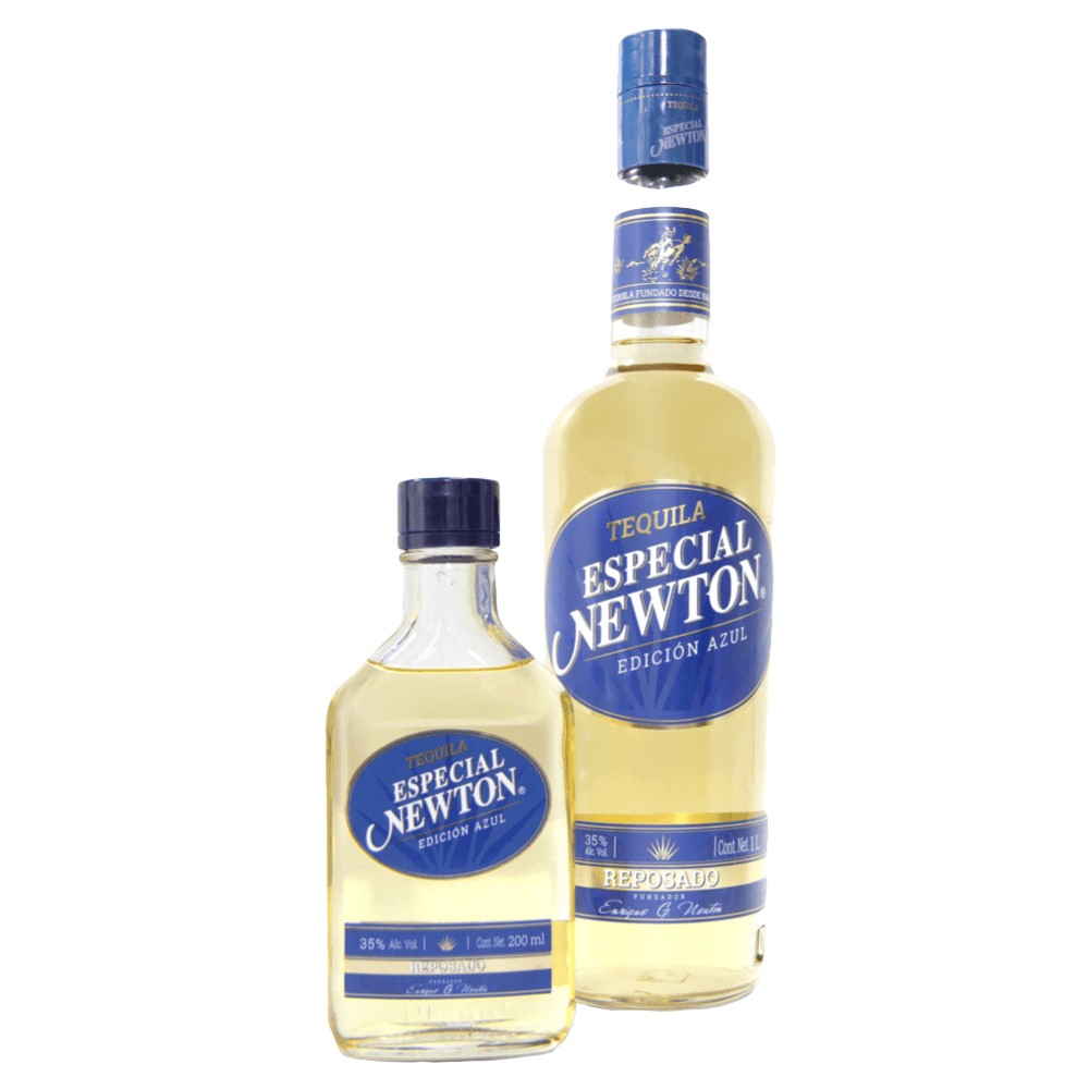 Tequila Especial Newton Rep 1 L C/Bot 200ml - Bodegas Alianza