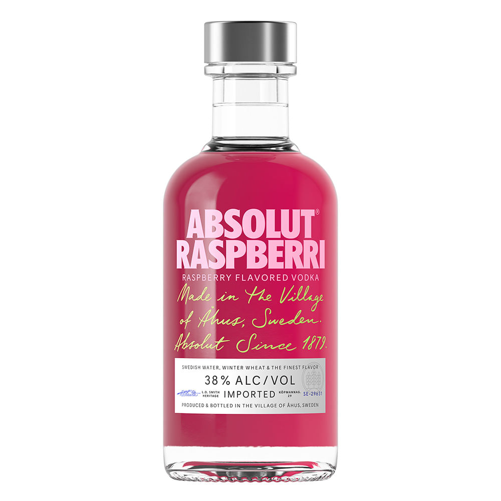 Vodka Absolut Raspberri 200 ml - Bodegas Alianza
