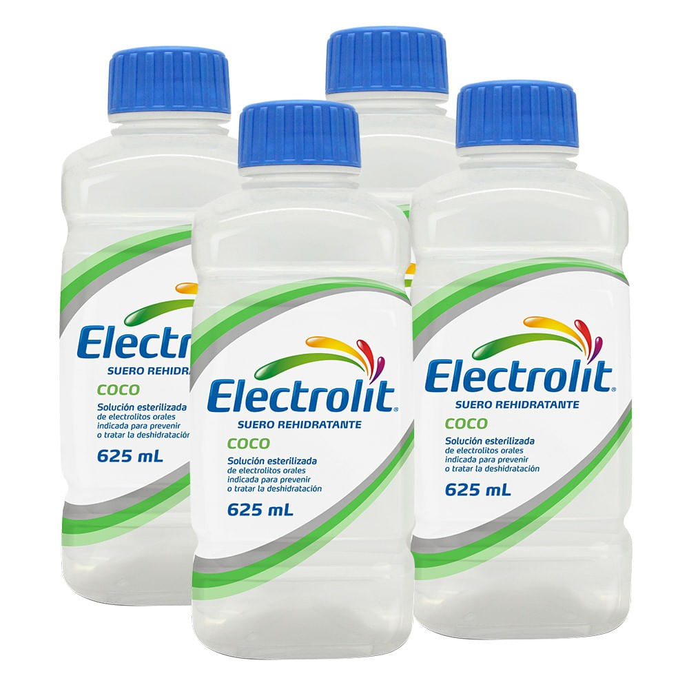 Electrolit Coco 625 ml (4pz) - Bodegas Alianza