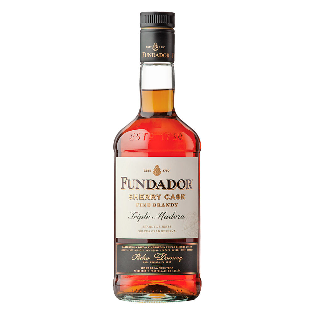 Brandy Fundador Sherry Cask Triple Madera 700 ml - Bodegas Alianza