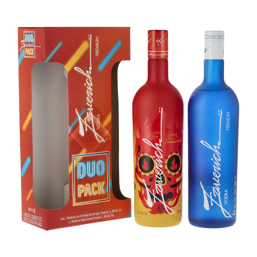 Licor De Vodka Zaverich Spicy Tamarind 1L / Premium 1 L - Bodegas Alianza