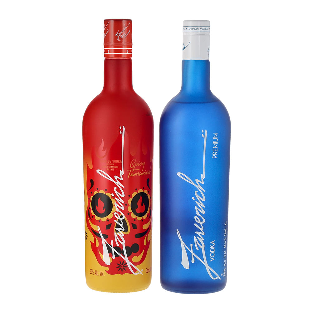 Licor De Vodka Zaverich Spicy Tamarind 1L / Premium 1 L - Bodegas Alianza