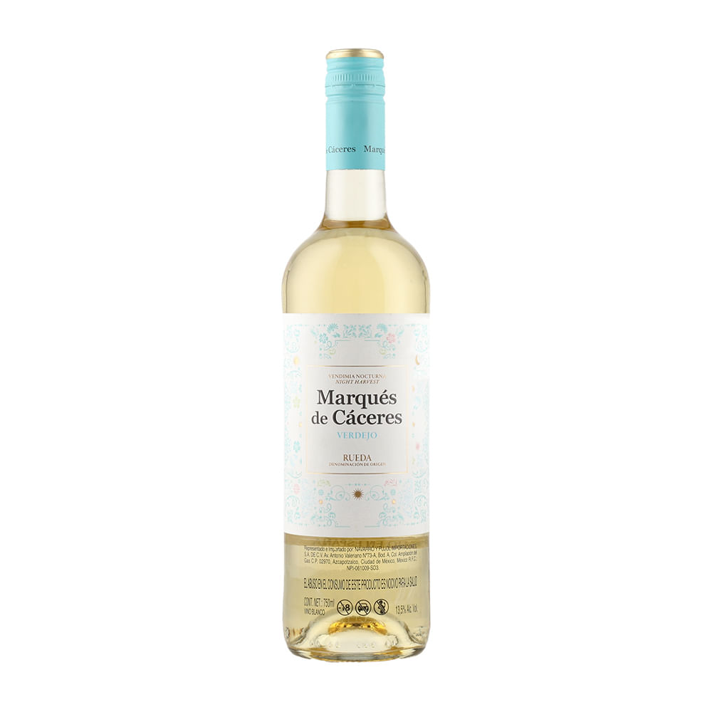 Vino Blanco Marques de Caceres Verdejo 750 ml - Bodegas Alianza