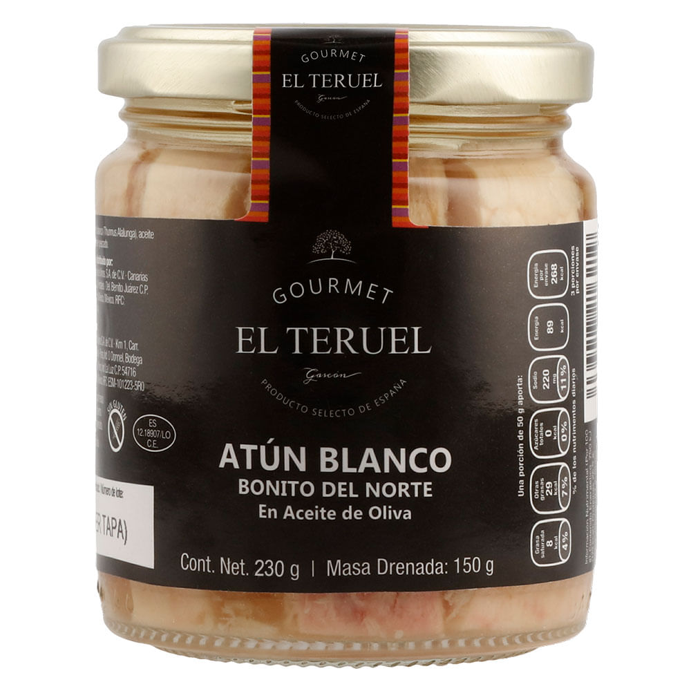 Atún Blanco en Trozos Aceite El Teruel 230g - Bodegas Alianza