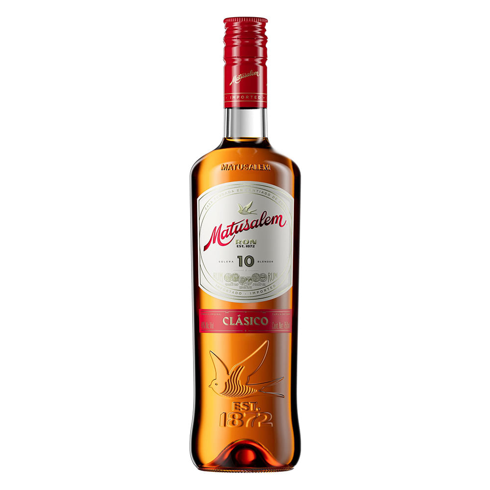 Ron Añejo Matusalem Clásico 10 Años 750 ml - Bodegas Alianza