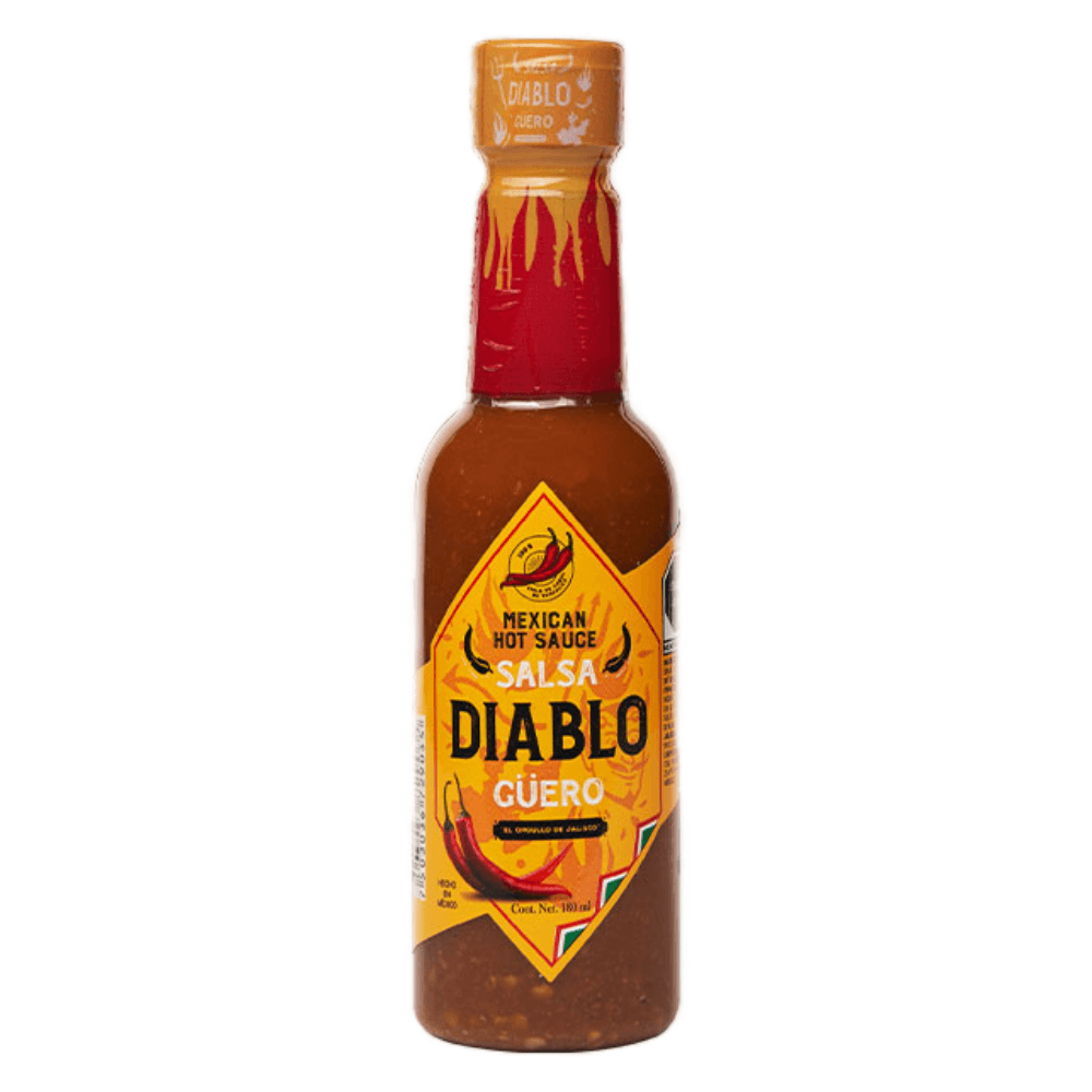 Salsa Diablo Güero Chile De Arbol 180 ml - Bodegas Alianza