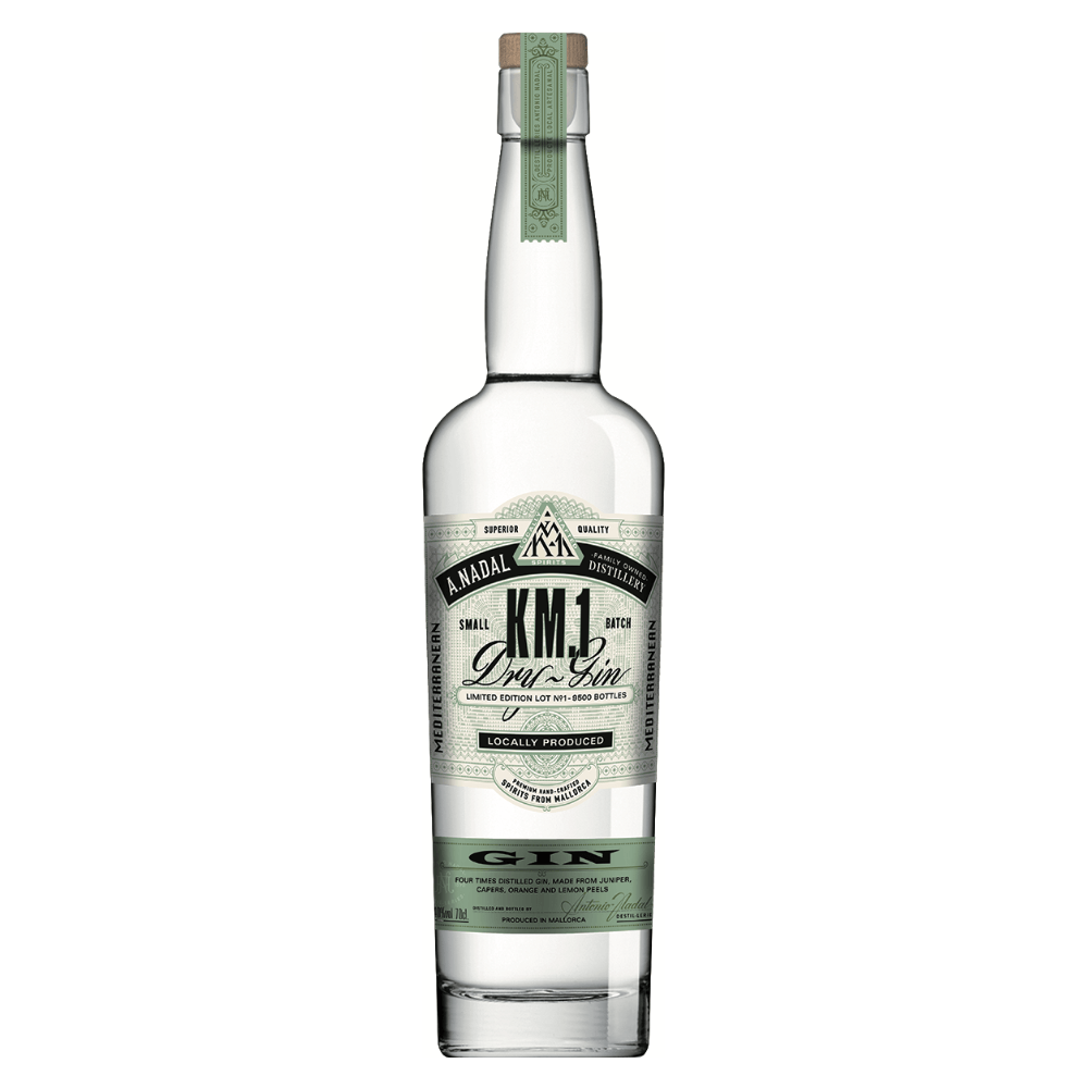 Ginebra Km.1 Dry 700 ml - Bodegas Alianza