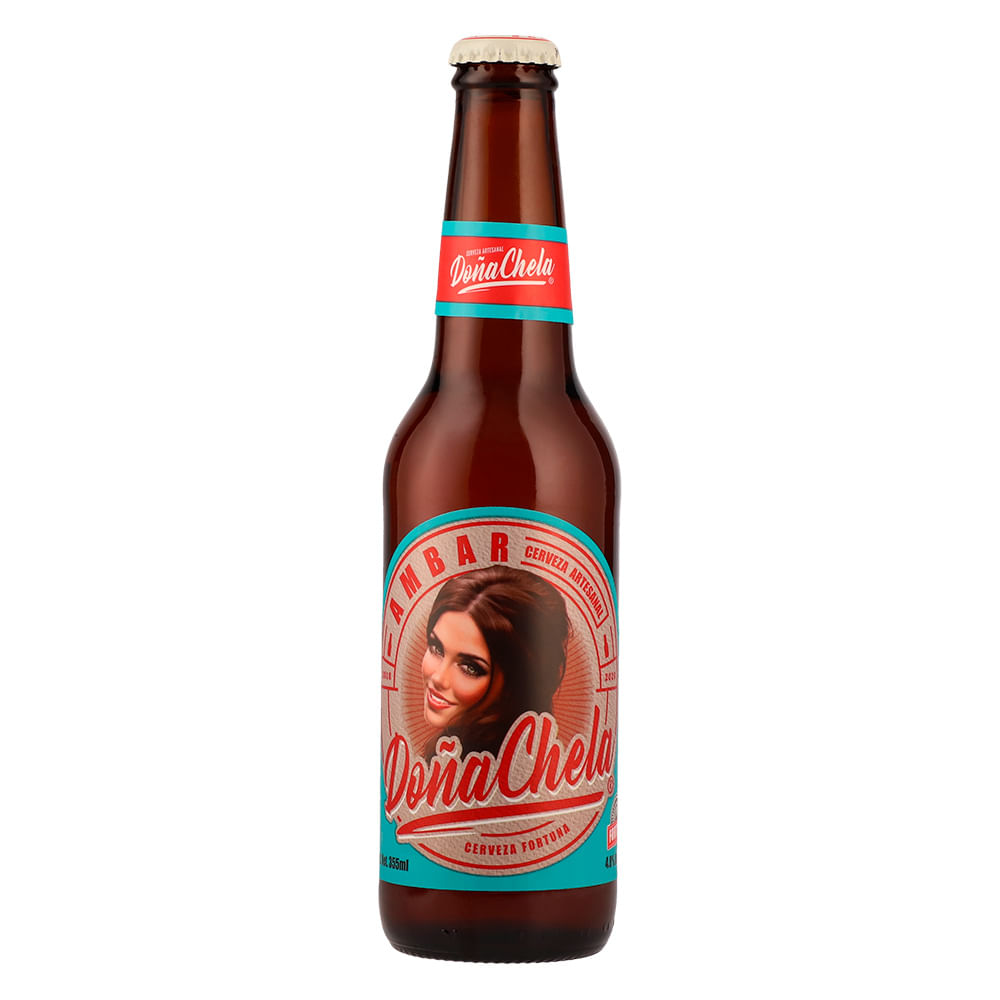 Cerveza Doña Chela Ambar N/R (6 Pz) 355 ml - Bodegas Alianza