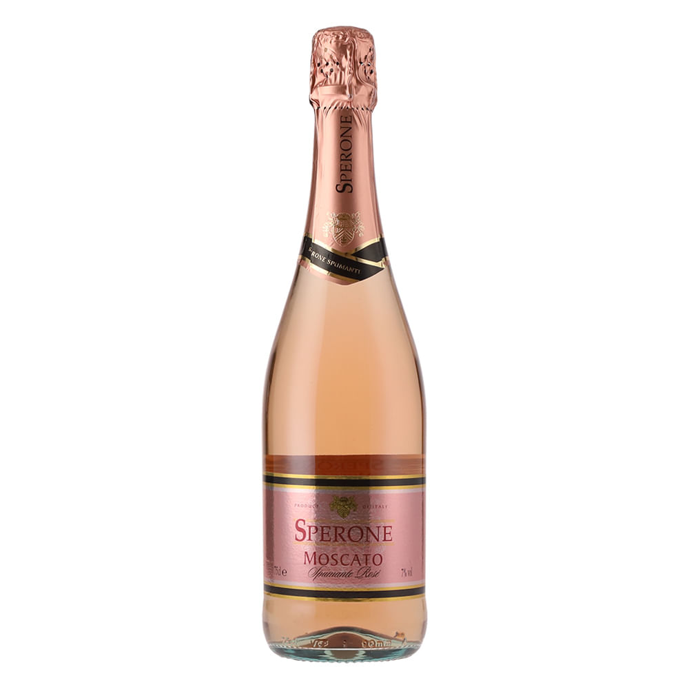 Vino Rosado Espumoso Sperone Moscato Rose 750 ml - Bodegas Alianza