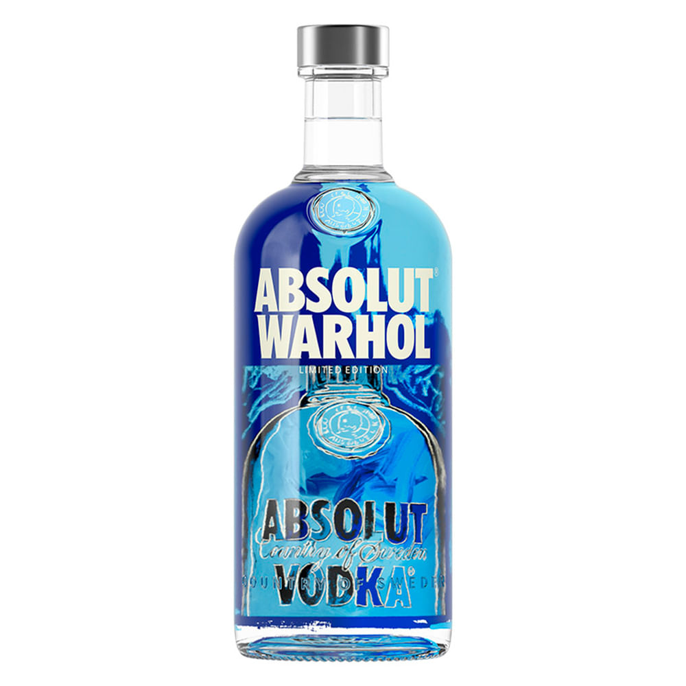 Vodka Absolut Azul Edic Warhol 750 ml - Bodegas Alianza