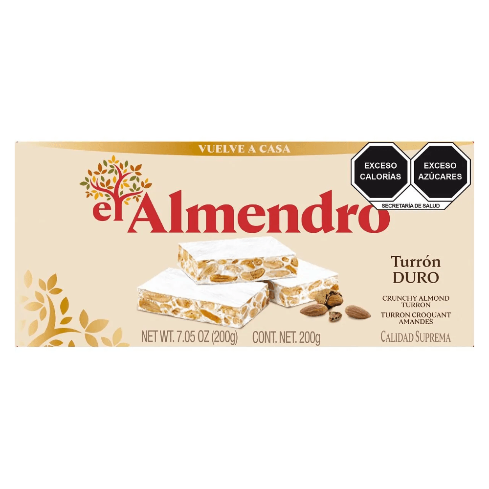 Turrón El Almendro Duro 200 g - Bodegas Alianza