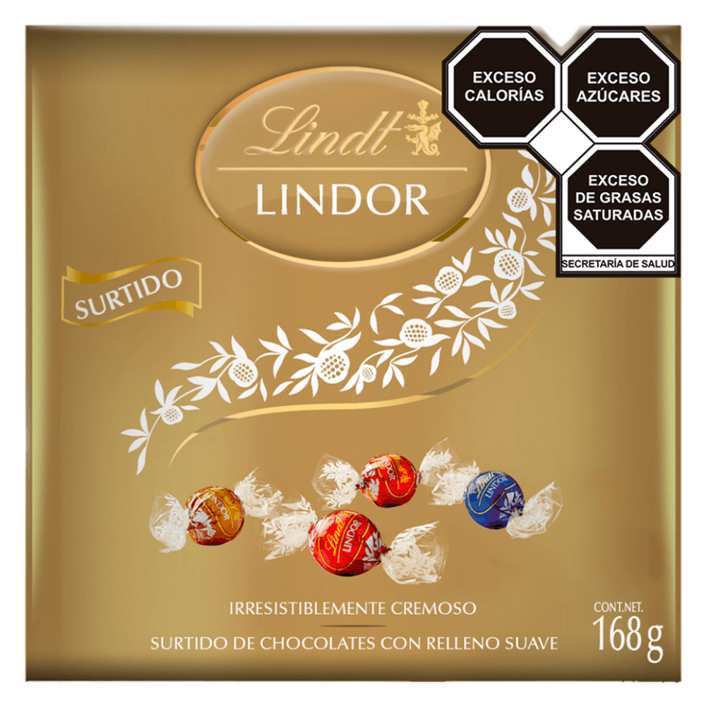 Chocolate Lindt Surtido 168 g - Bodegas Alianza