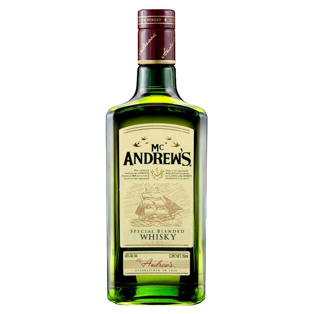 Whisky Mc Andrews 750 ml - Bodegas Alianza
