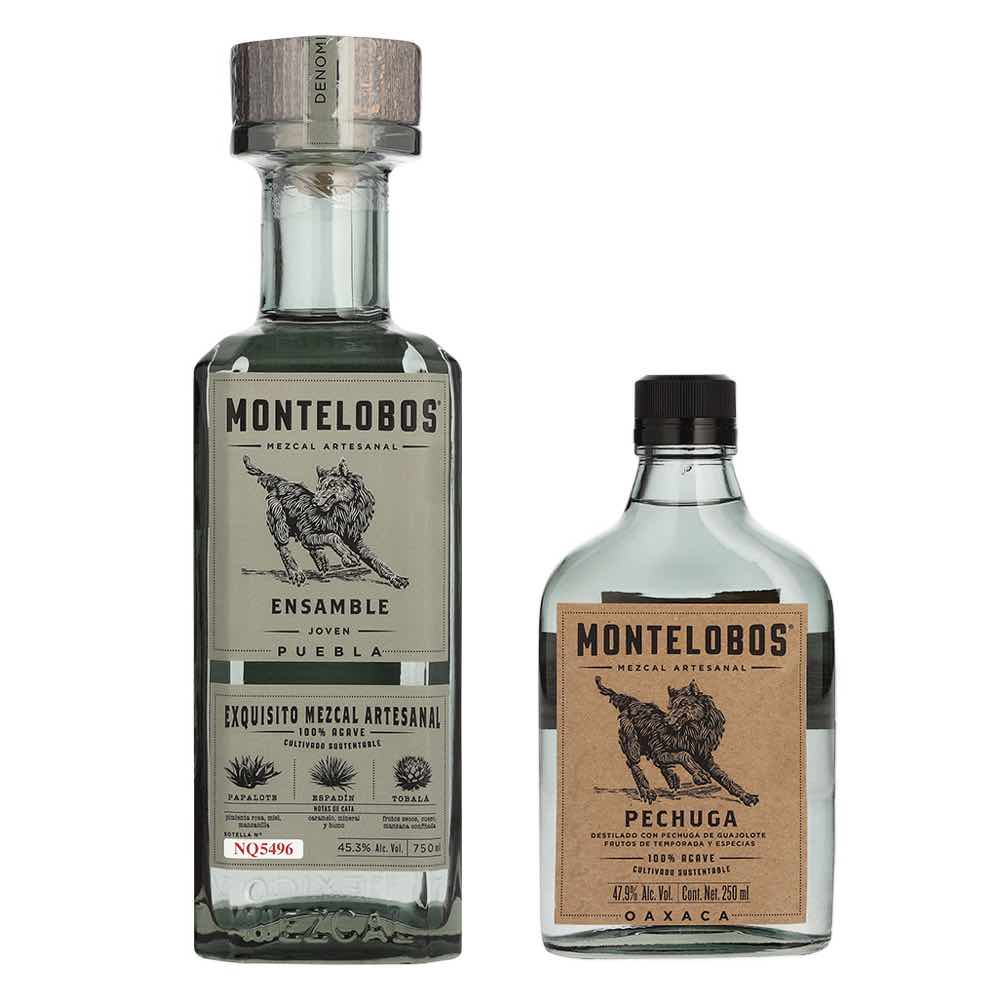 Mezcal Montelobos Joven Ens C/Pechuga 200 ml 750 ml - Bodegas Alianza