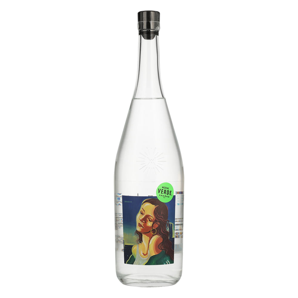 Mezcal Verde Amarás Giorgiocelin 1 L - Bodegas Alianza