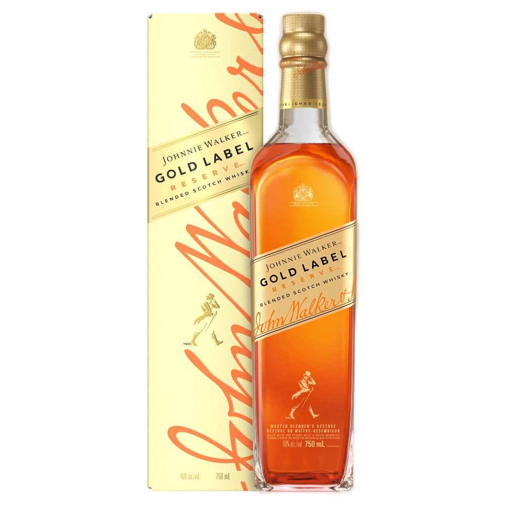 Whisky Johnnie Walker Gold Label Reserve 750 ml - Bodegas Alianza