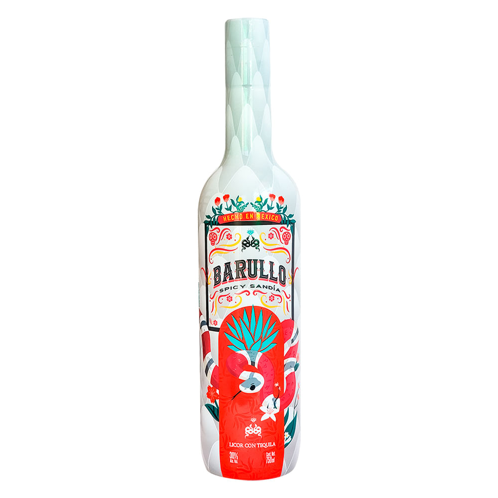 Licor Con Tequila Barullo Spicy Sandia 750 ml - Bodegas Alianza