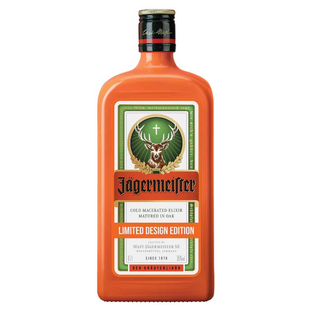 Licor Jägermeister 56.ª Edición Naranja 700 ml - Bodegas Alianza