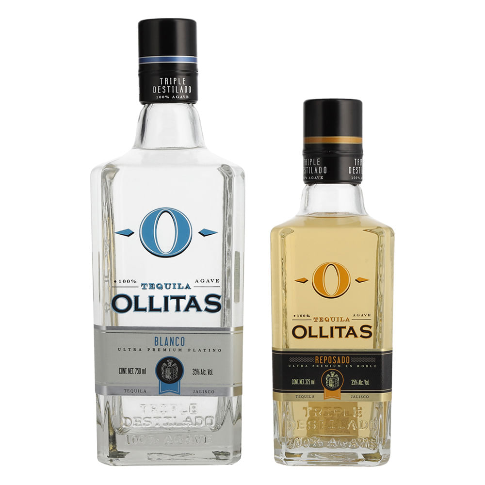 Tequila Orendain Ollitas Blanco 750 ml con Reposado 375 ml - Bodegas ...