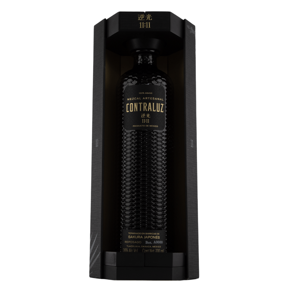 Mezcal Contraluz 11:11 Reposado Sakura 700 ml - Bodegas Alianza