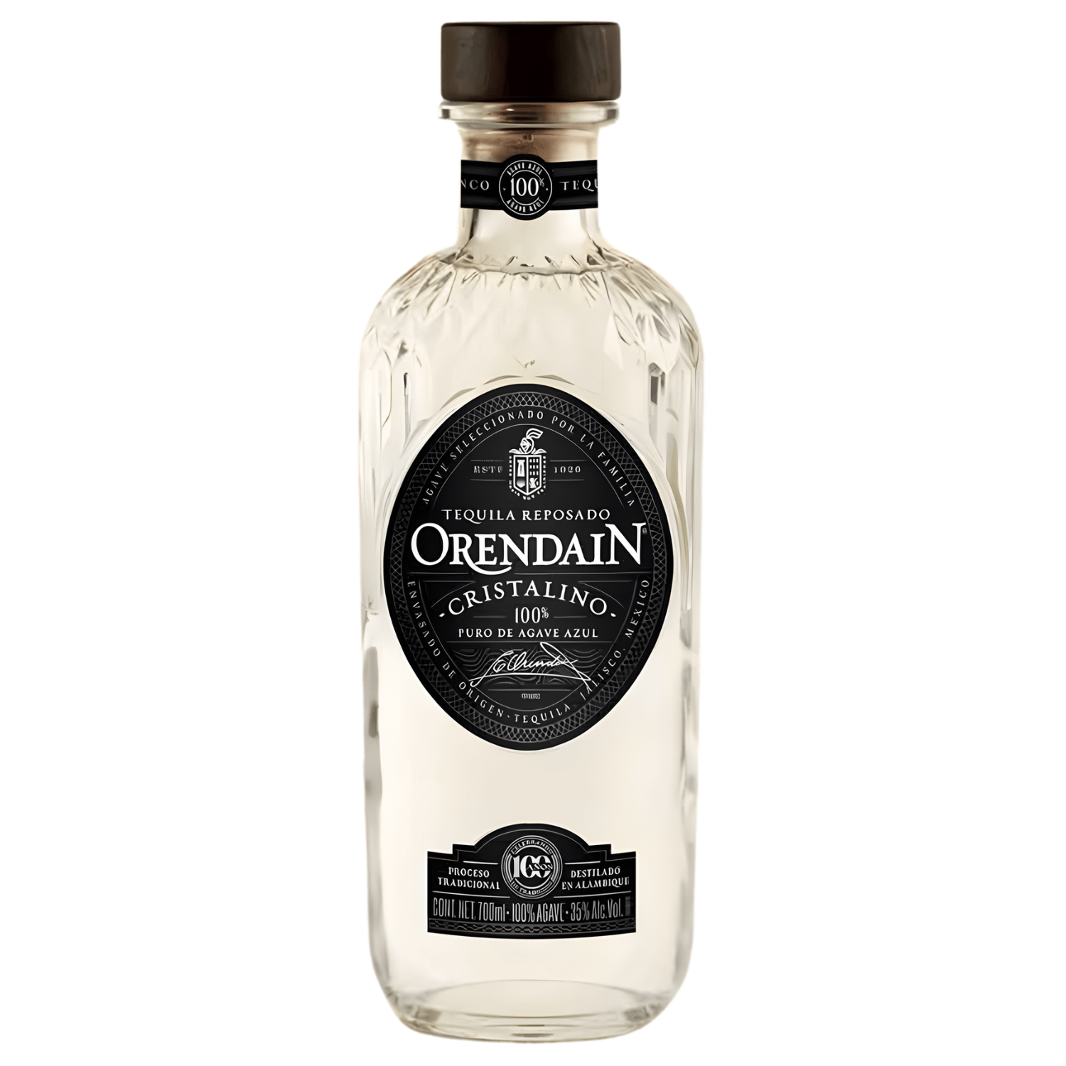 Tequila Orendain Reposado Cristalino 100% Agave 700 ml - Bodegas Alianza