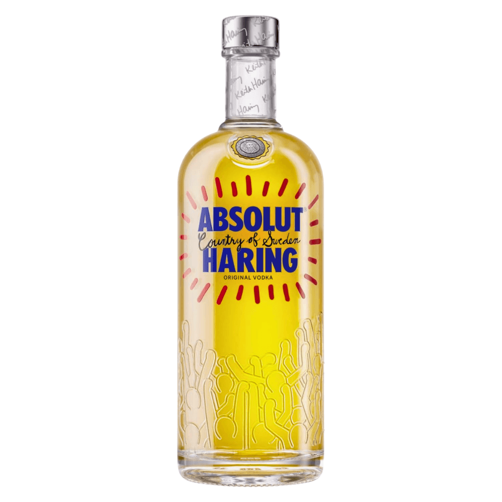 Vodka Absolut Azul Edición Keith Haring 750 ml - Bodegas Alianza